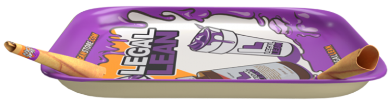 Legal Lean Rolling Tray